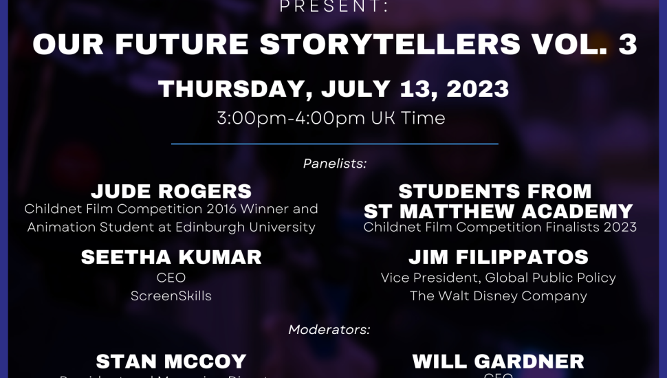 Fostering the Next Generation of Storytellers: Childnet, Disney and MPA ...